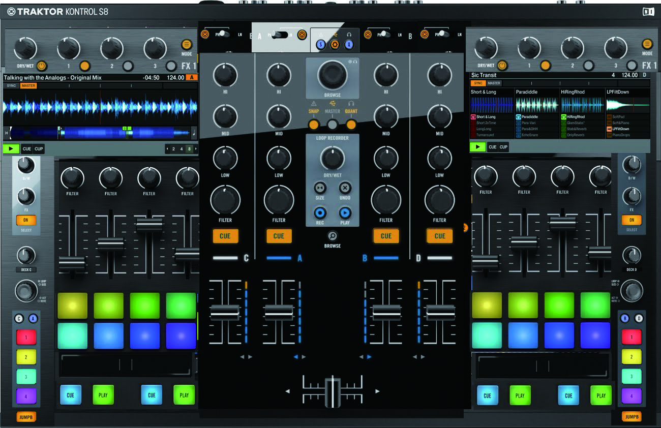 TRAKTOR Kontrol S8 - DJ控制台 - 传新科技有限公司