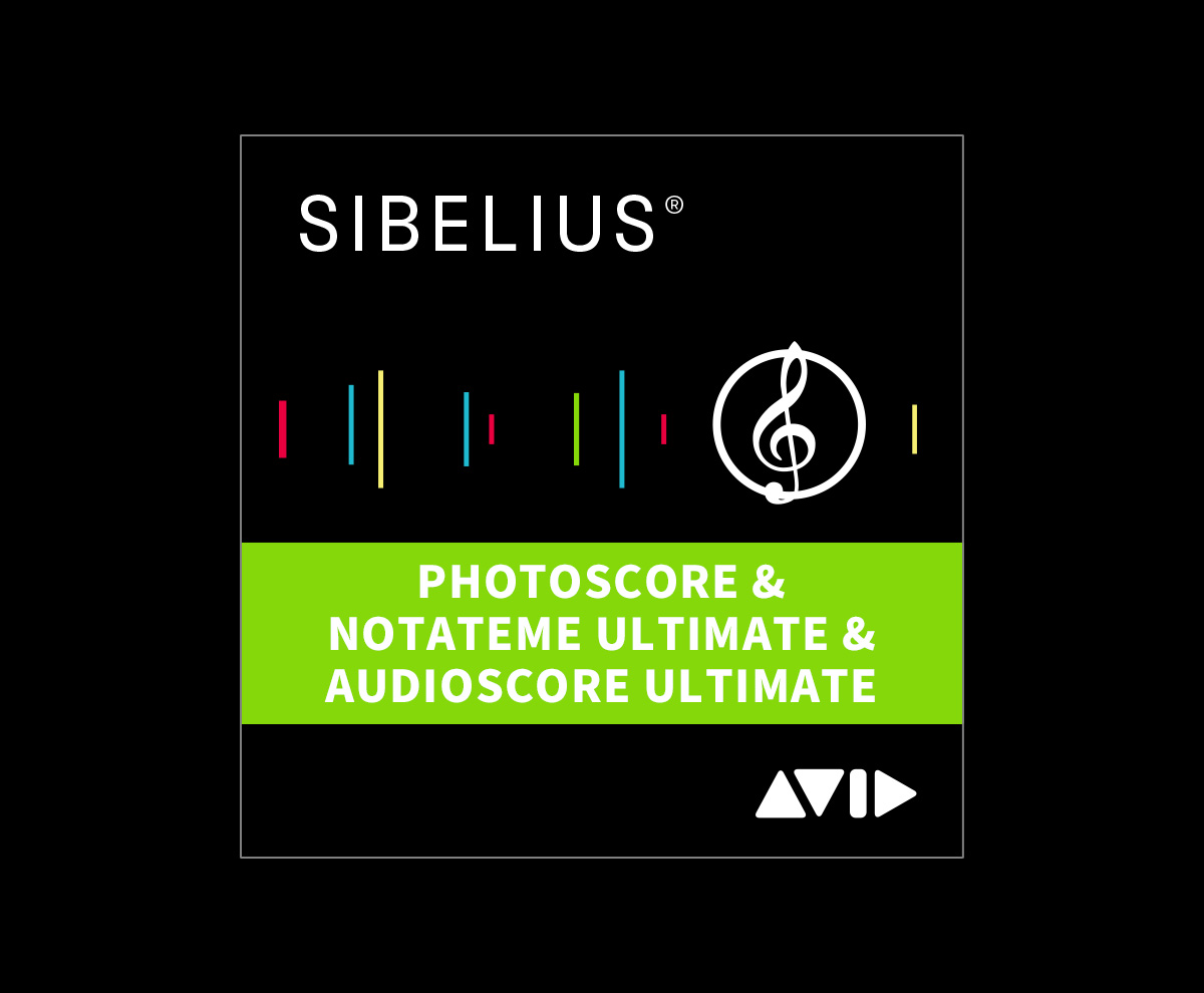 Photoscore & NotateMe Ultimate & AudioScore Ultimate - ProTools软件 - 传新 ...