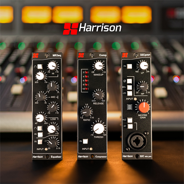 Harrison Audio 推出三款全新 500 系列模块 - 新闻 - 传新科技有限公司
