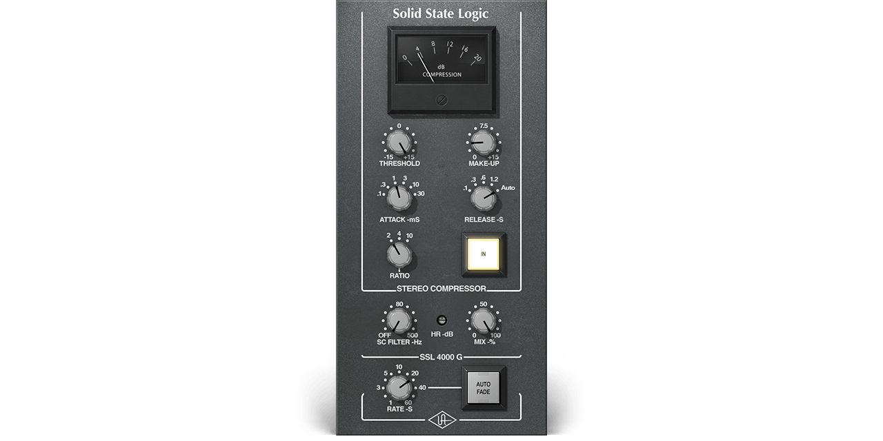 NEW! SSL 4000 G Bus Compressor