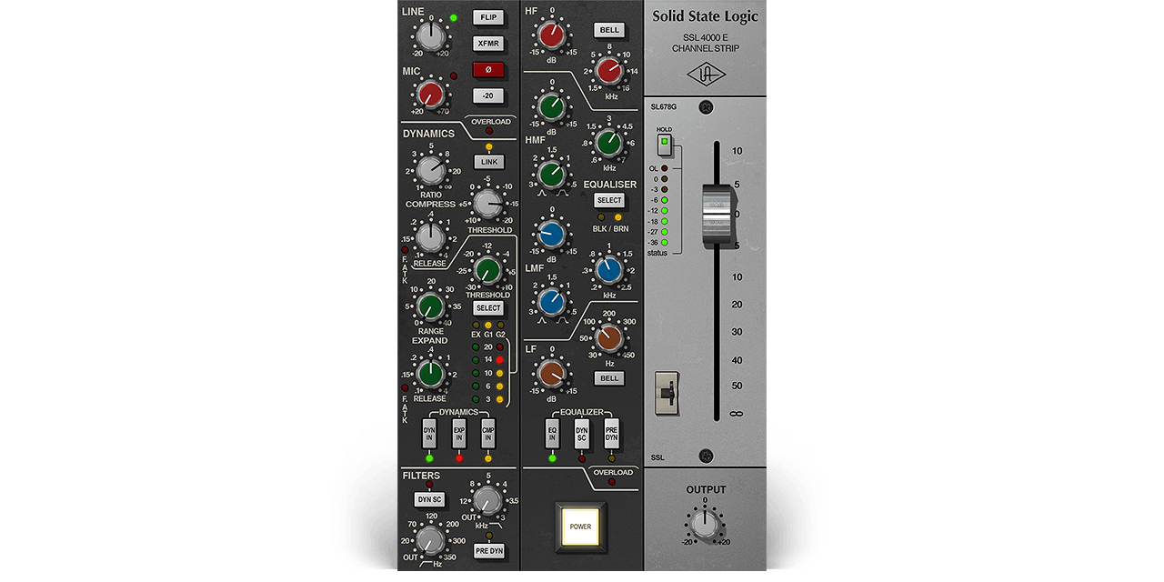 NEW! SSL 4000 E Channel Strip