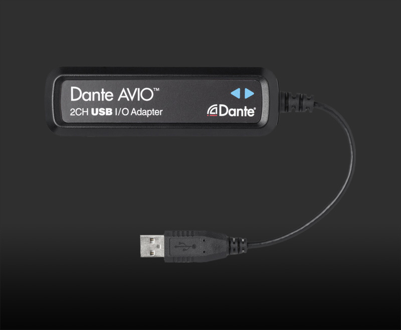 Dante AVIO USB IO Adapter 2x2 - 网络音频接口 - 传新科技有限公司
